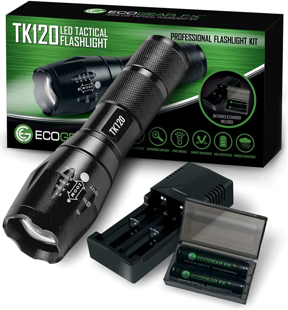 EcoGear TK120 Tactical Flashlight Review - Detailed Guide, Tips & More