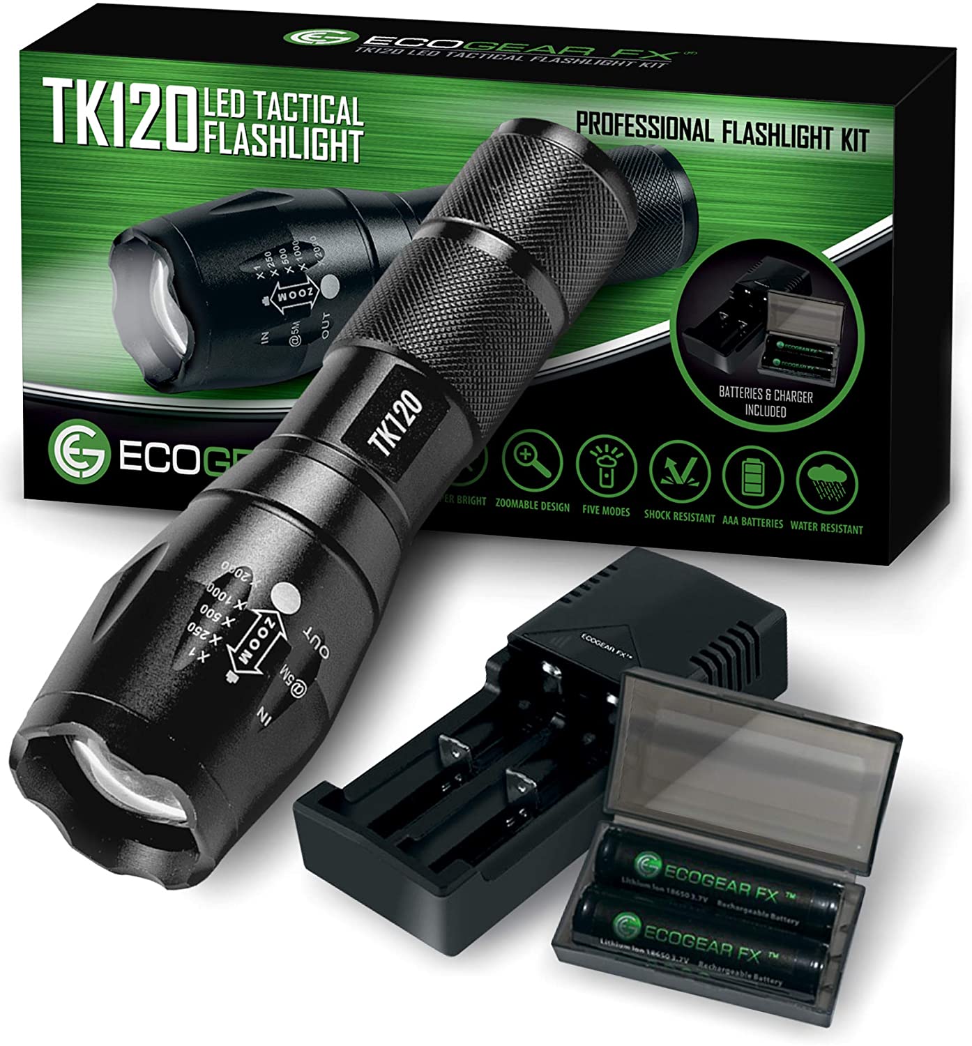 EcoGear TK120 Tactical Flashlight Review - Detailed Guide, Tips & More